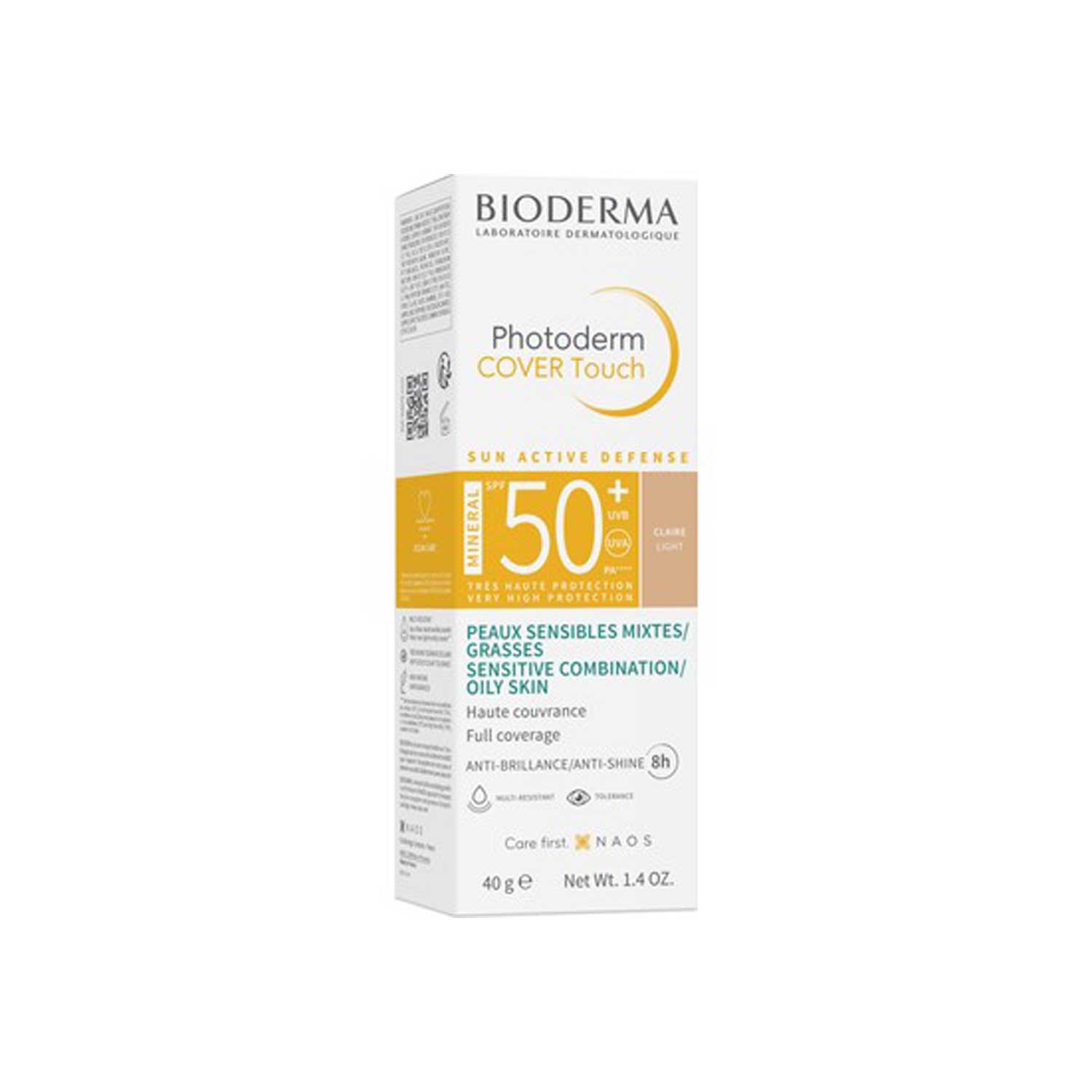Bioderma Photoderm Cover Touch SPF50+ Claire Light 40g - Derin Ecza